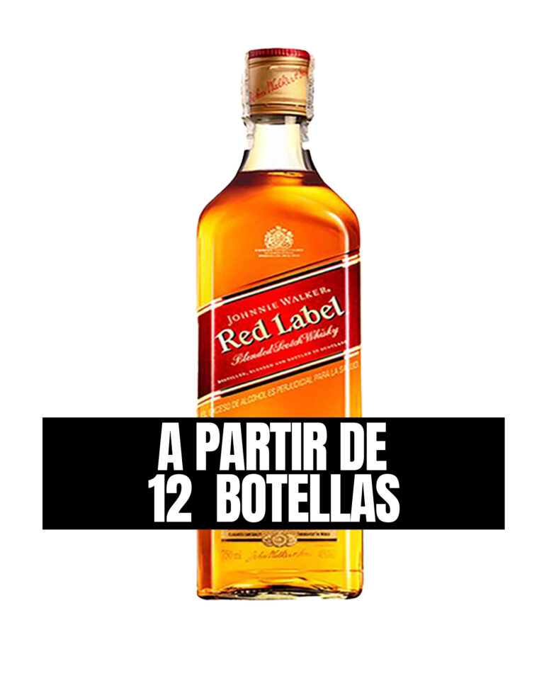 WHISKY JOHNNIE WALKER Red Label 750 Ml | Licores Esurez